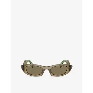 Prada Cat-eye Acetate Sunglasses - Brown