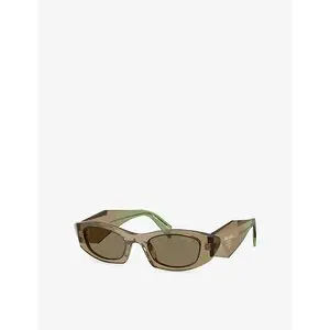 Prada Cat-eye Acetate Sunglasses - Brown