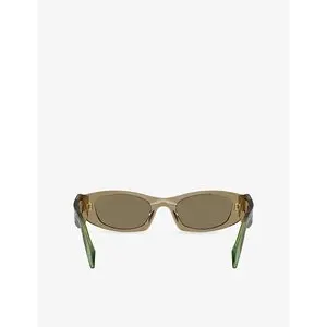 Prada Cat-eye Acetate Sunglasses - Brown