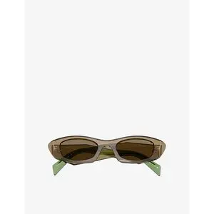 Prada Cat-eye Acetate Sunglasses - Brown