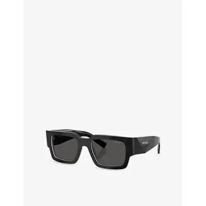 Prada Square-frame Acetate Sunglasses