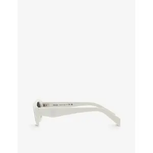Prada Rectangle-frame Acetate Sunglasses