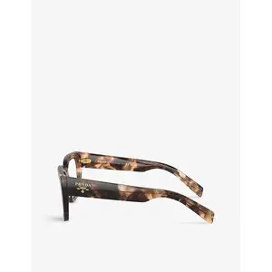 Prada Square Eyeglasses - Brown