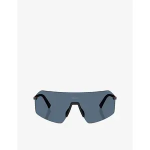 Prada Ps B50s Irregular-frame Sunglasses - Black