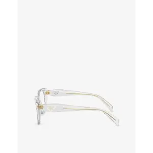 Prada Irregular-frame Acetate Optical Glasses