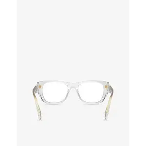 Prada Irregular-frame Acetate Optical Glasses