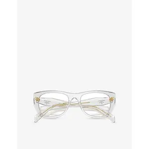 Prada Irregular-frame Acetate Optical Glasses