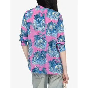 Zadig&Voltaire Floral-print Woven Shirt - Lady
