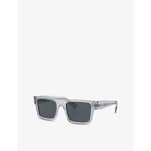 Prada Pr 19ws Square-frame Sunglasses - Grey