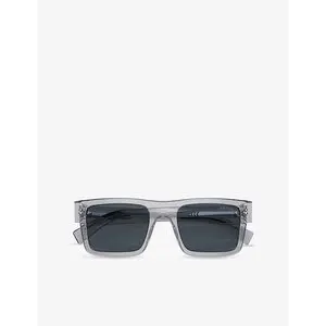 Prada Pr 19ws Square-frame Sunglasses - Grey