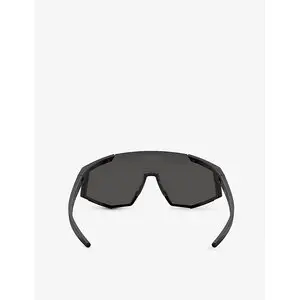 Prada Pillow-frame Nylon Sunglasses