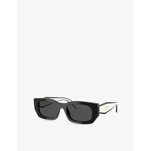 Prada Pillow-frame Acetate Sunglasses