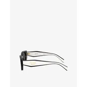 Prada Pillow-frame Acetate Sunglasses