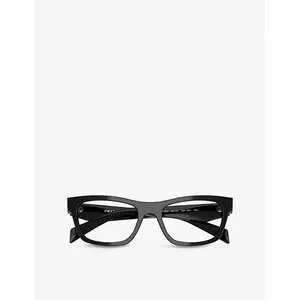 Prada Butterfly-frame Acetate Optical Glasses - Brown