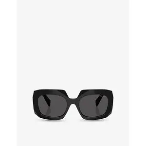 Prada Square-frame Acetate Sunglasses - Black