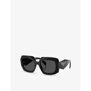 Prada Square-frame Acetate Sunglasses
