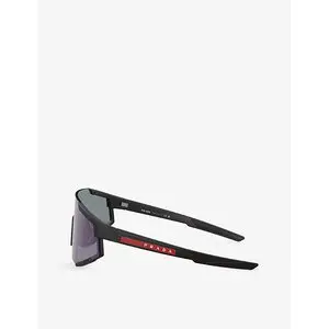 Prada Pillow Frame Nylon Sports Sunglasses