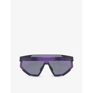 Prada Pillow Frame Nylon Sports Sunglasses