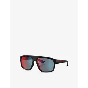 Prada Ps B02s Injected Sunglasses - Black