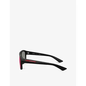 Prada Ps B02s Injected Sunglasses - Black