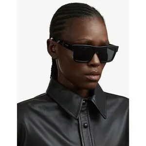 Prada Pr 19ws Square-frame Sunglasses - Black
