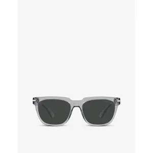 Prada Acetate Pillow Sunglasses - Clear