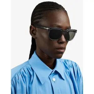 Prada Acetate Pillow Sunglasses