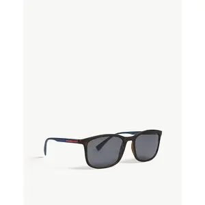 Prada Square Frame Havana Sunglasses