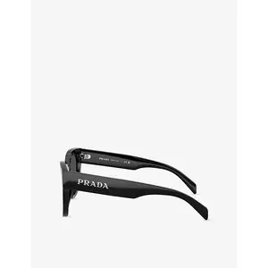 Prada Square-frame Acetate Sunglasses