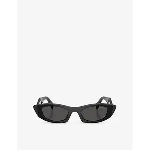 Prada Cat-eye Acetate Sunglasses - Black