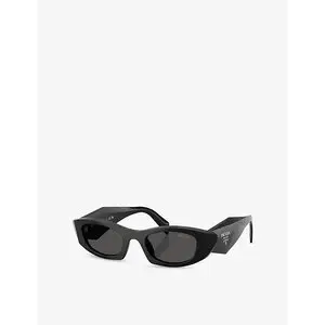 Prada Cat-eye Acetate Sunglasses - Black
