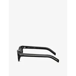 Prada Rectangle-frame Acetate Sunglasses