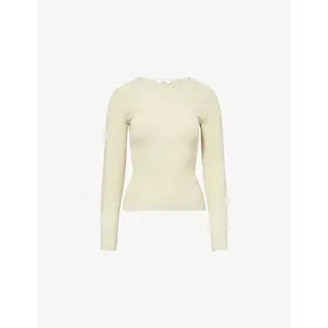 FRAME The Ditional Long-sleeve Mesh Top