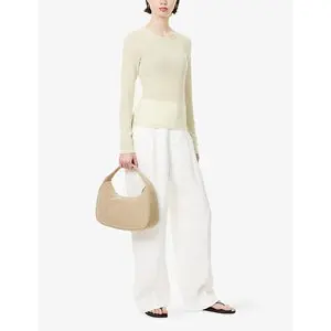 FRAME The Ditional Long-sleeve Mesh Top