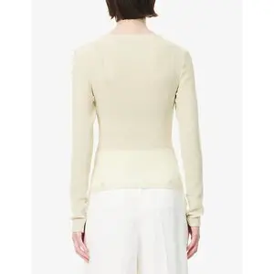 FRAME The Ditional Long-sleeve Mesh Top