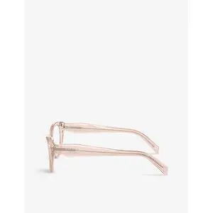 Prada Pr 19wv Cat-eye Acetate Glasses - Pink