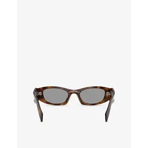 Prada Pr B16s Cat-eye Tortoiseshell Sunglasses