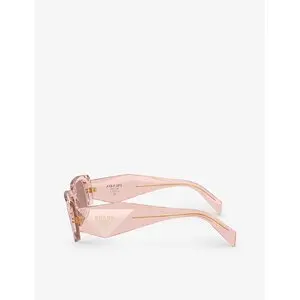 Prada Pr 17ws Rectangle Sunglasses - Pink