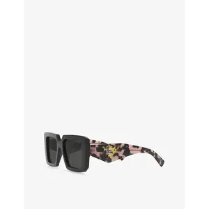 Prada Pr 23ys Symbole Acetate Sunglasses - Black