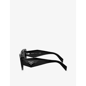 Prada Square-frame Acetate Sunglasses - Black