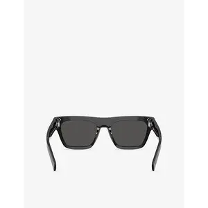 Prada Square-frame Acetate Sunglasses - Black