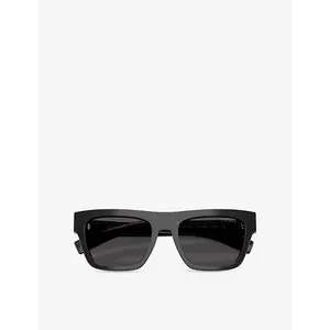 Prada Square-frame Acetate Sunglasses - Black