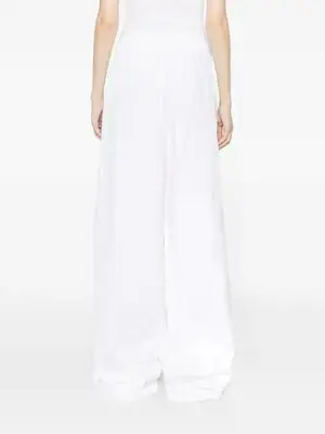 Ermanno Scervino Wide-leg Trousers - White