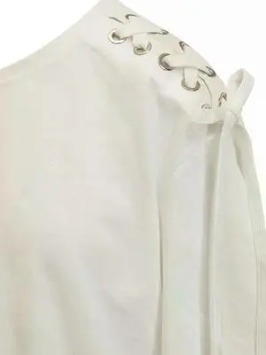 Pinko Eyelet-detail T-shirt
