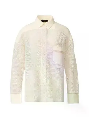Fabiana Filippi Pocket Knitted Shirt - Neutrals