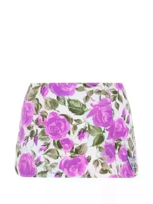 Chloé Floral Mini Skirt