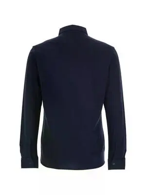 KANGRA Long-sleeved Shirt - Blue