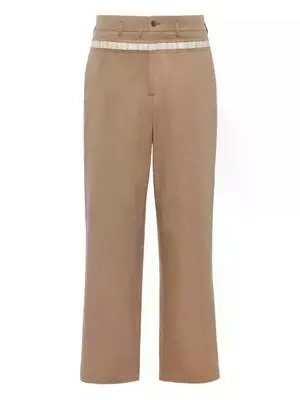 MAISON MARGIELA Checked Waistband Regular Trousers