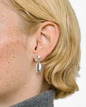Lié Studio The Carla Earrings In Sterling - Silver