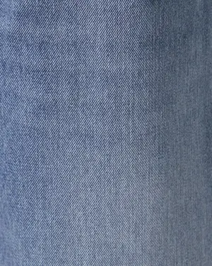 RÓHE Fransje Sculptural Denim Trousers - Washed Blue